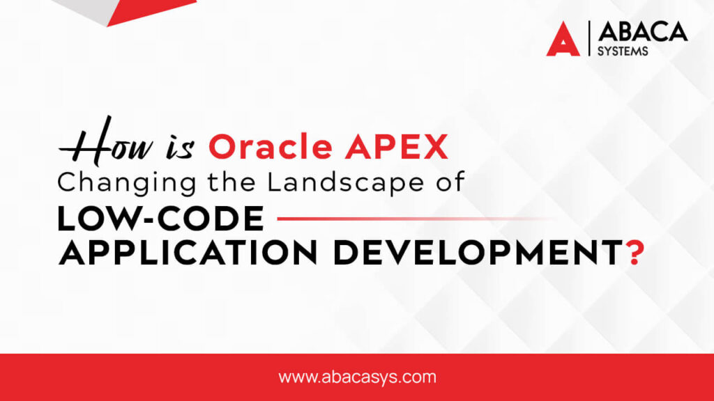 Best Oracle APEX Software Development Services